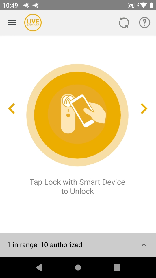 LIVE Access Mobile Accessing LIVE Locks – InVue Help Center